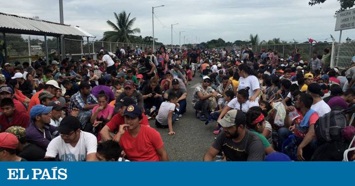 Caravana de migrantes: a tensa espera sobre o rio Suchiate ...