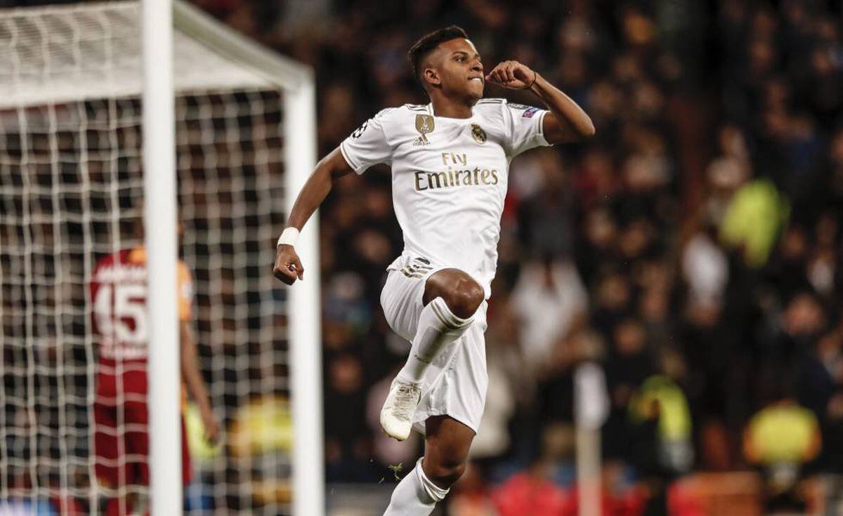 Rodrygo brilha com três gols e Real Madrid goleia o Galatasaray pela ...